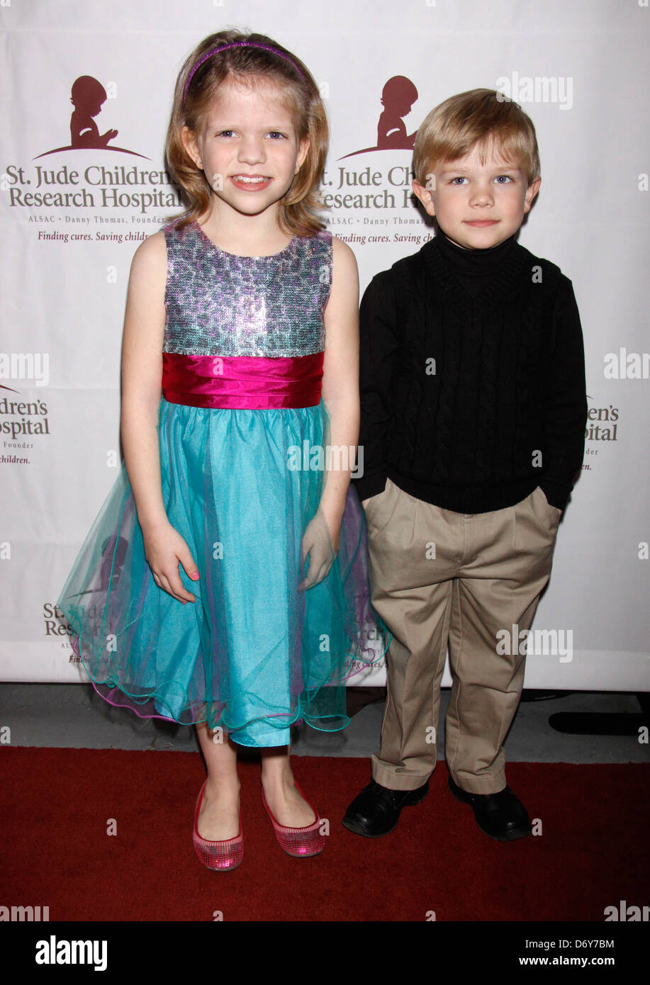 Ellen Taylor and Nicholas Taylor 2012 Spotlight on St. Jude benefit at ...