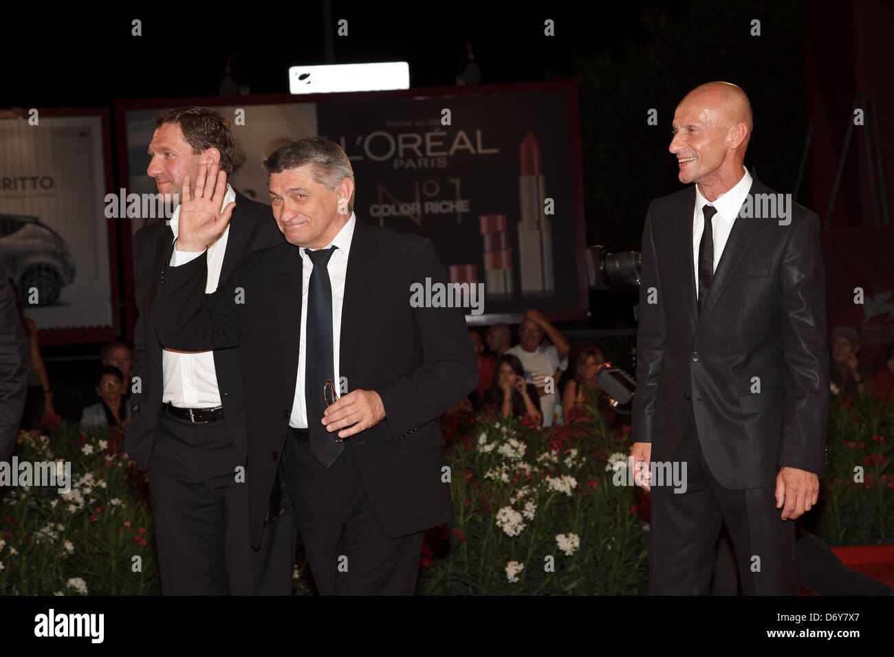 Johannes Zeiler, Alexander Sokurov and Anton Adasinskiy The 68th Venice ...