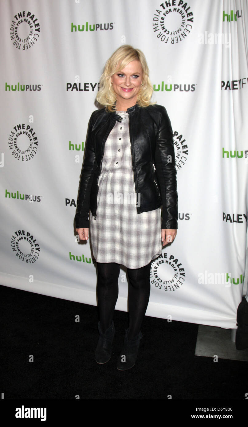 Amy poehler parks recreation panel hi-res stock photography and images ...