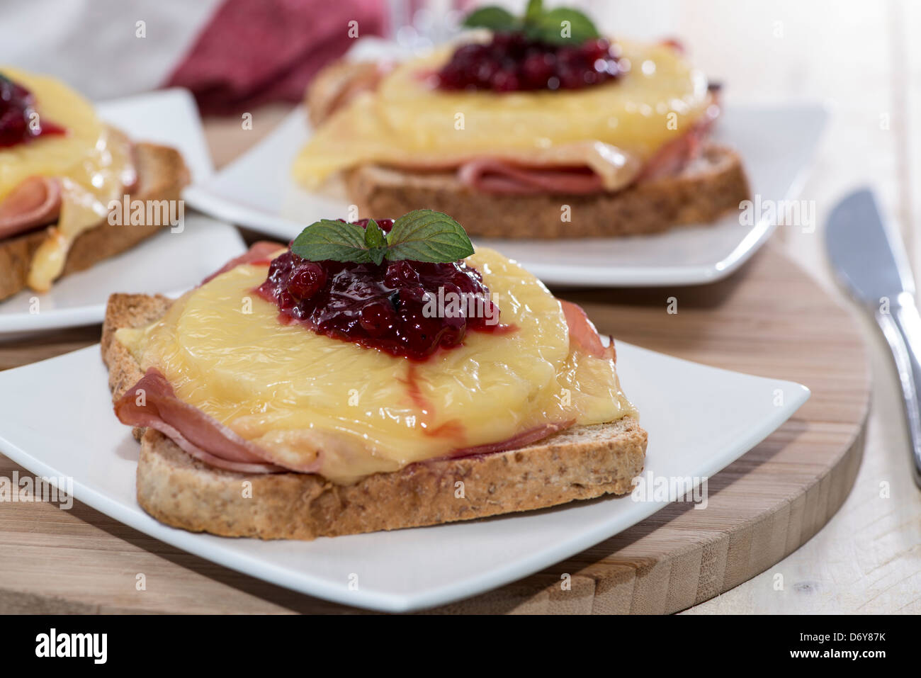 Toast Hawaii With Pineapple High Resolution Stock Photography and ...