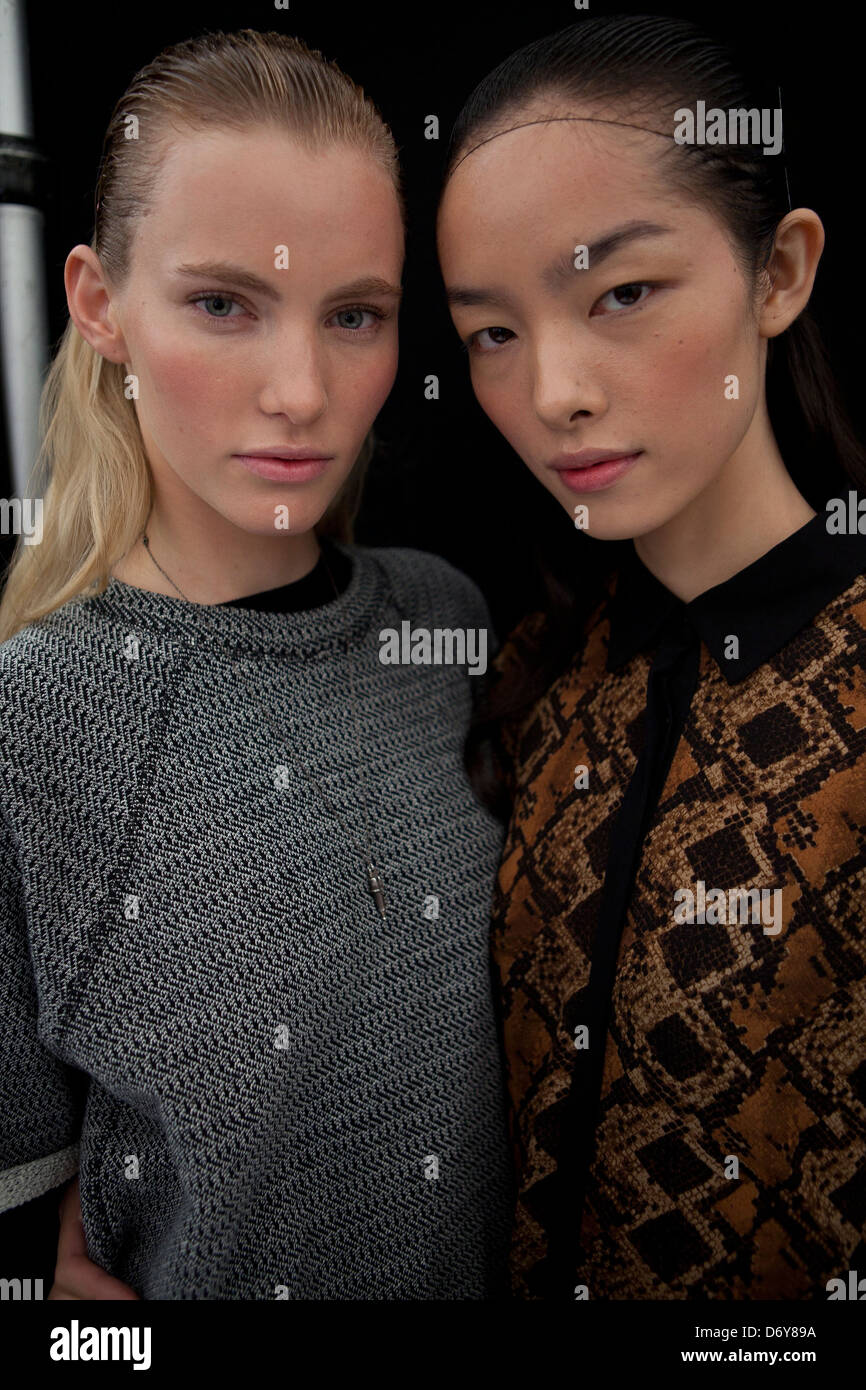 Emily and Fei Fei Mercedes-Benz New York Fashion Week Spring/Summer ...