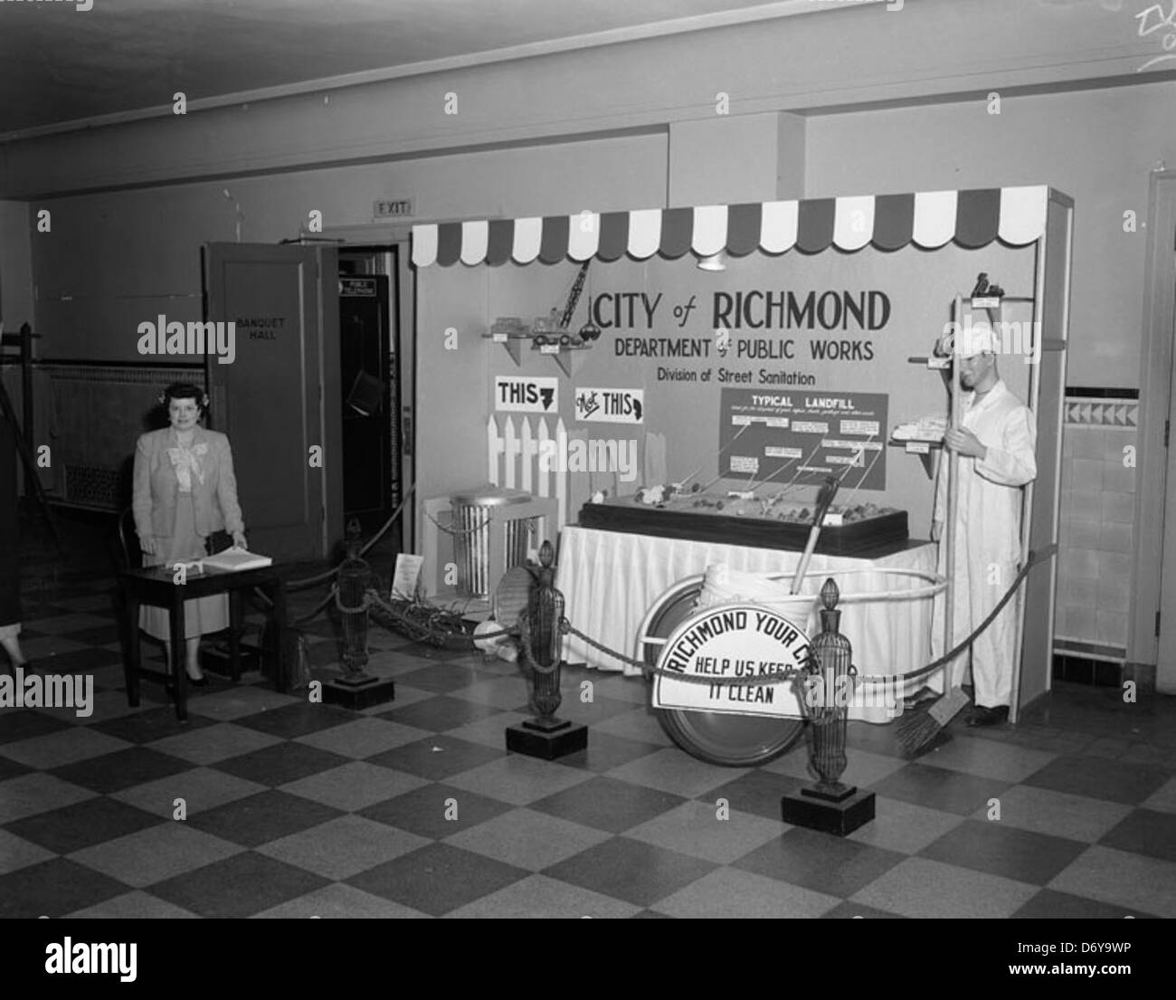 Department of public works Black and White Stock Photos & Images - Alamy