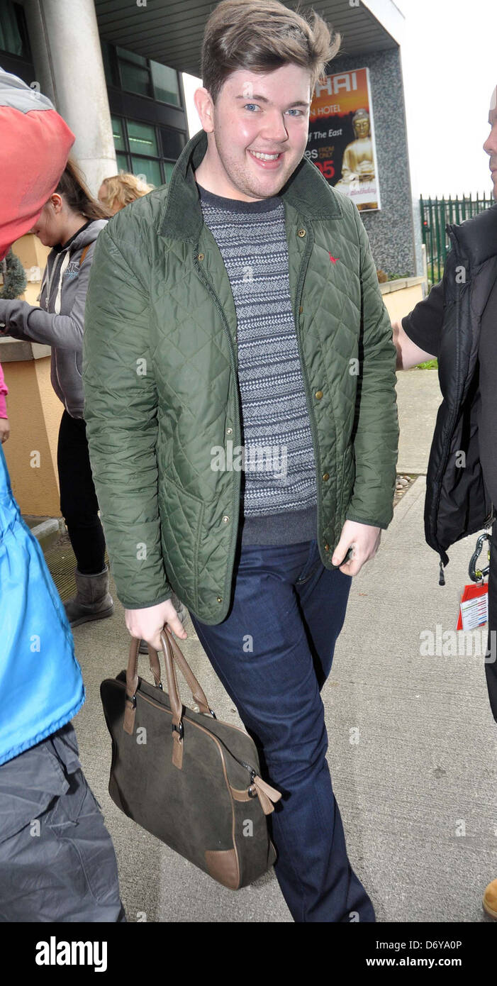 Craig Colton X Factor Contestants leaving their hotel ahead of the 'X ...