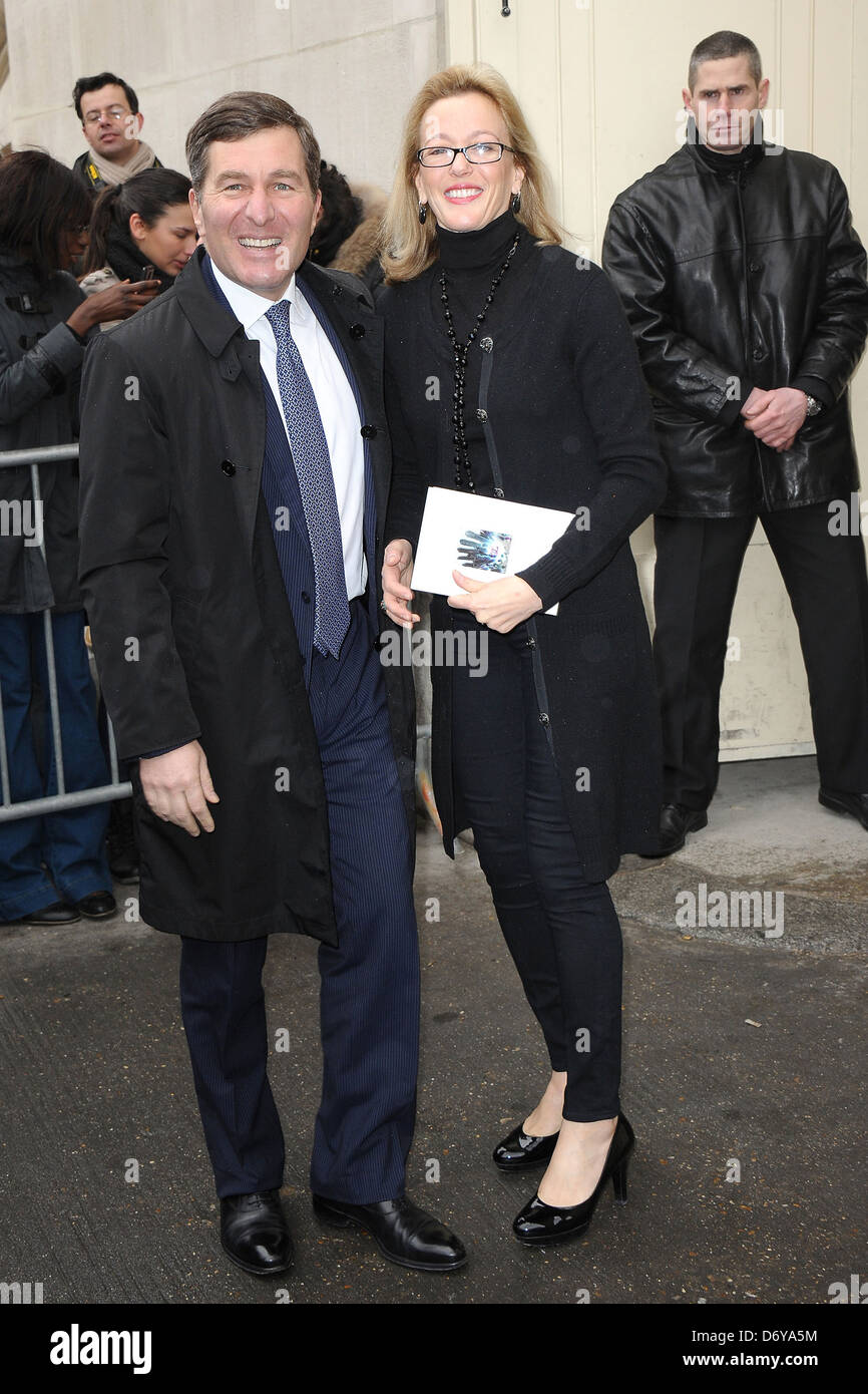 Charles Rivkin with his wife Susan Paris Fashion Week Autumn/Winter ...