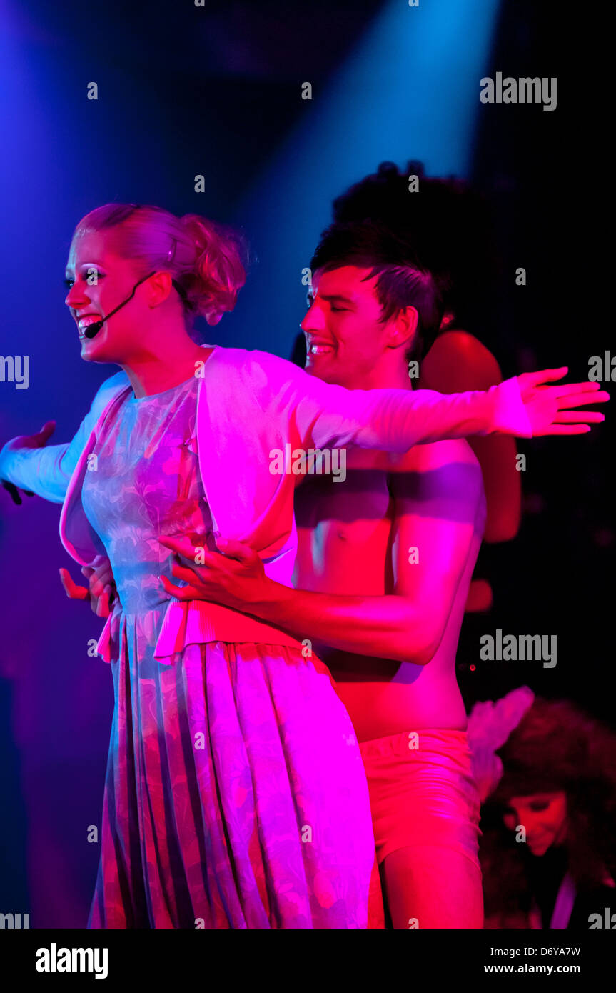 cruise; ship; Thomson; Destiny; Cabaret; stage; show Stock Photo - Alamy