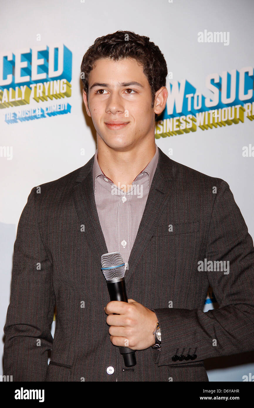 Nick Jonas Press conference announcing Nick Jonas as the new 2012 lead ...