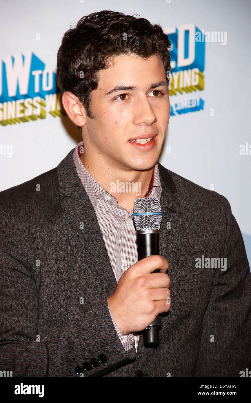 Nick Jonas Press conference announcing Nick Jonas as the new 2012 lead ...
