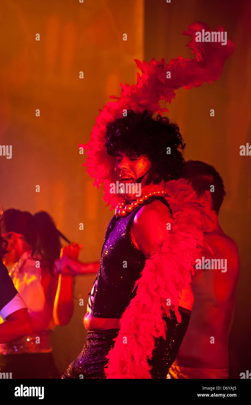 cruise; ship; Thomson; Destiny; Cabaret; stage; show Stock Photo - Alamy