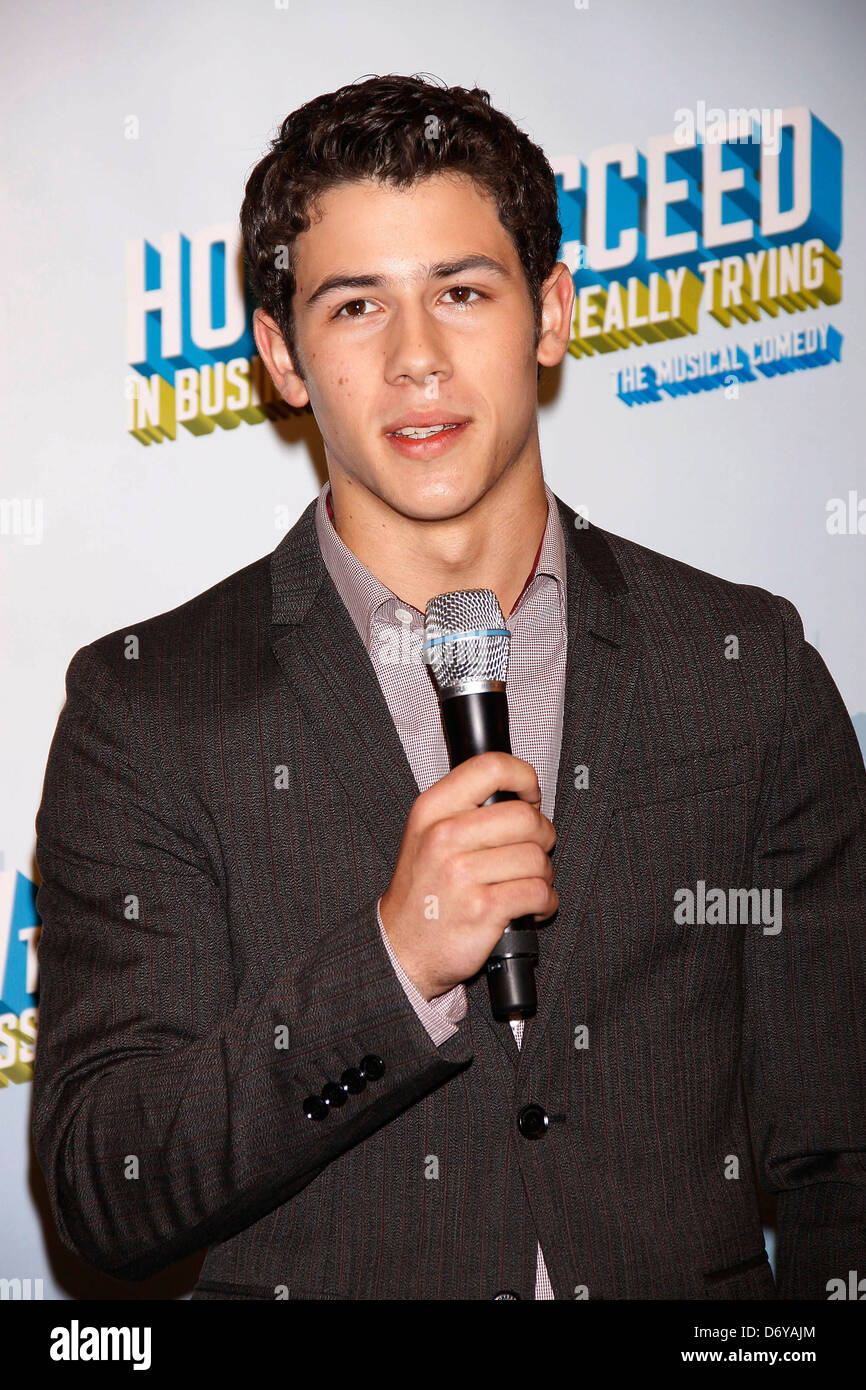 Nick Jonas Press conference announcing Nick Jonas as the new 2012 lead ...