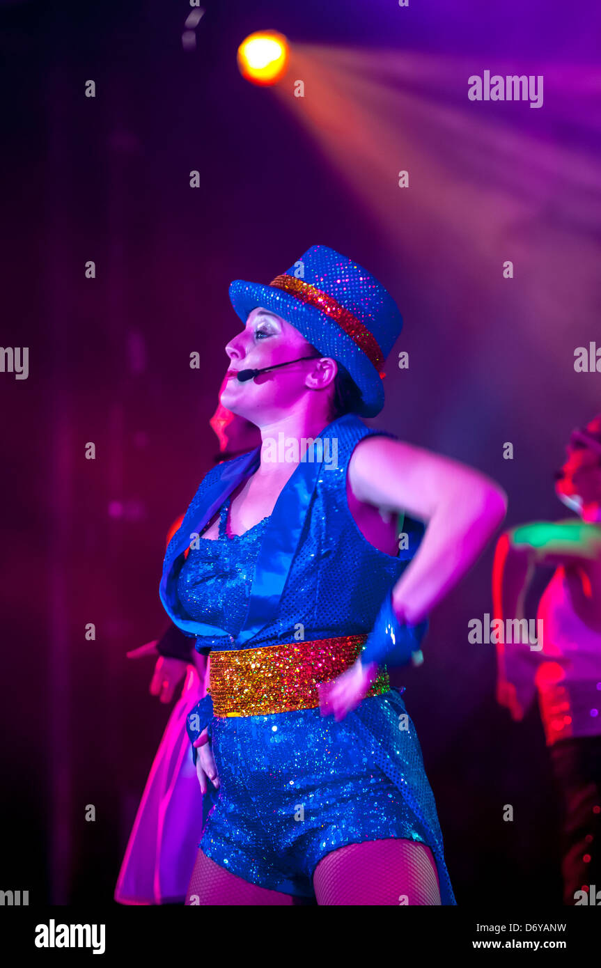 cruise; ship; Thomson; Destiny; Cabaret; stage; show Stock Photo - Alamy