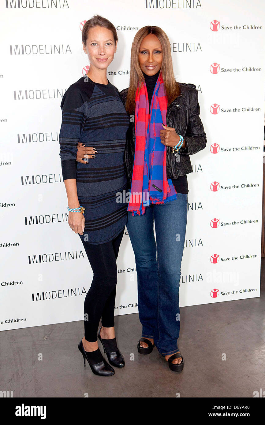 Christy Turlington and Iman Supermodels of the world unite for ...