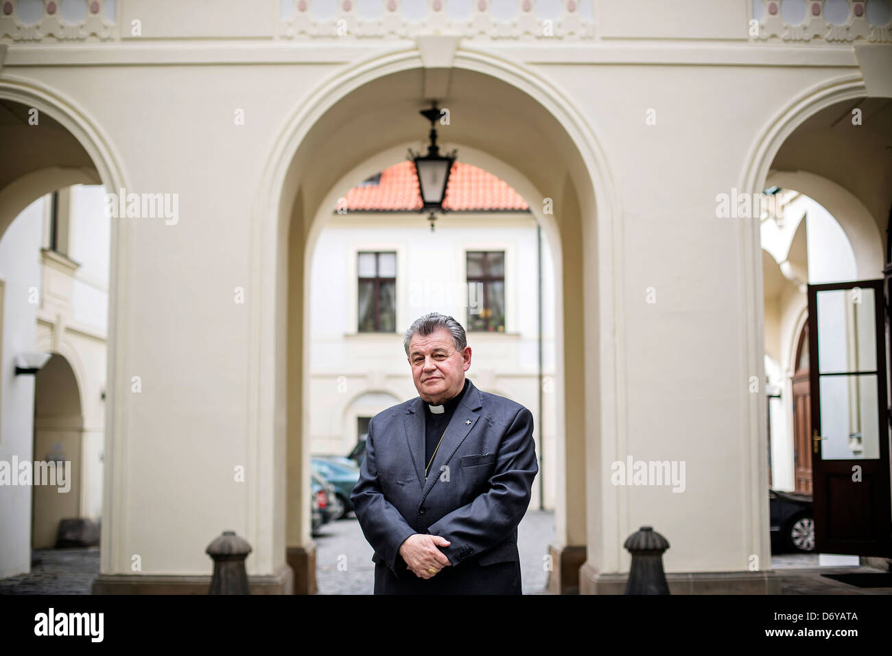 Archbishop Prague and cardinal Roman Catholic Church Dominik Duka is ...