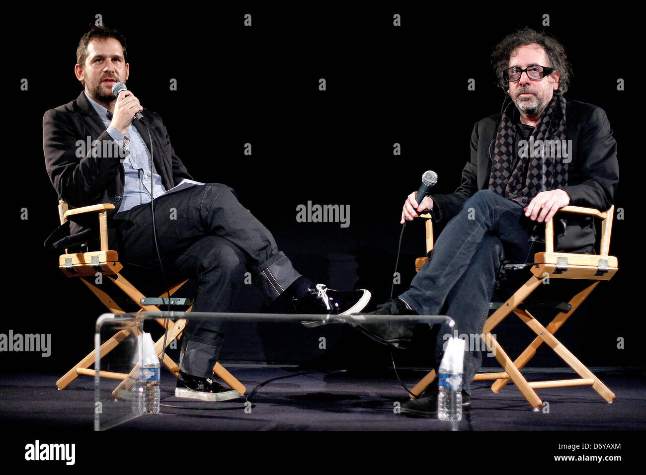 Tim Burton Tim Burton Tim Burton attends a discussion on his new ...