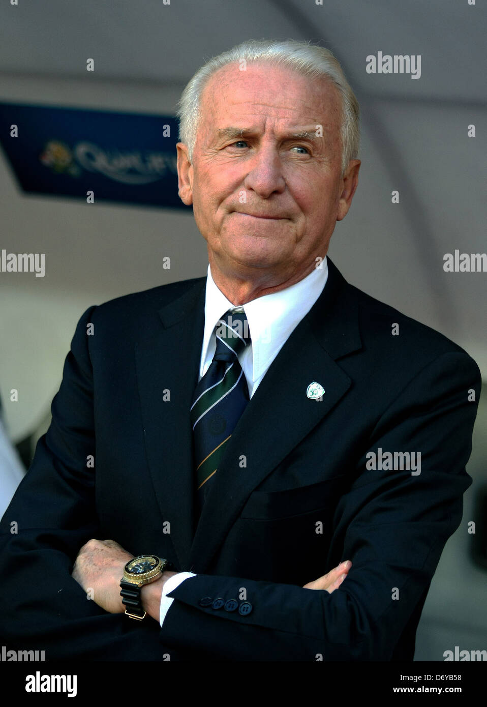 Giovanni Trapattoni Republic of Ireland football team manager at ...