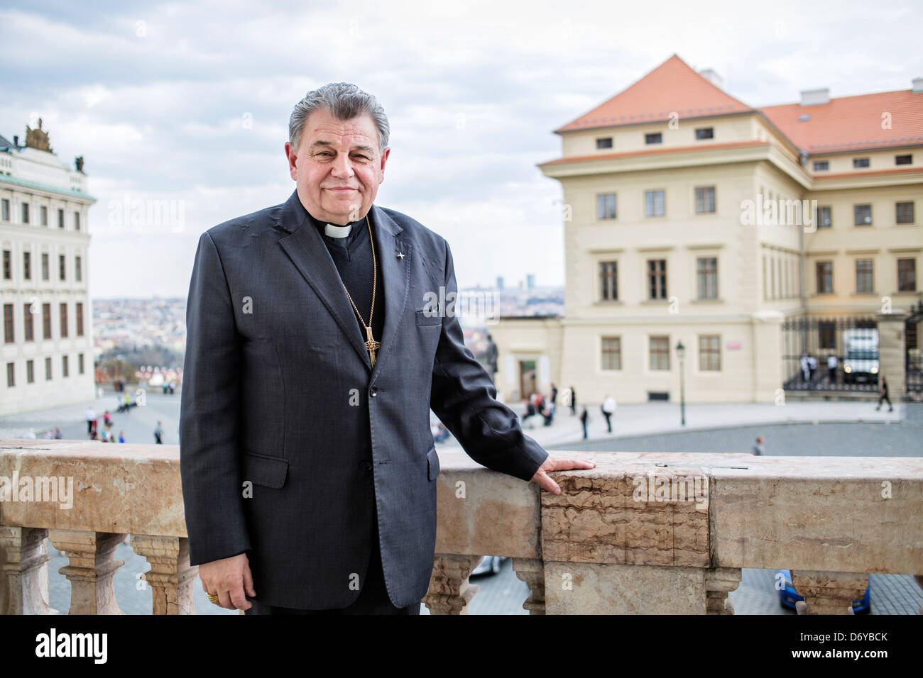 Archbishop Prague and cardinal Roman Catholic Church Dominik Duka is ...