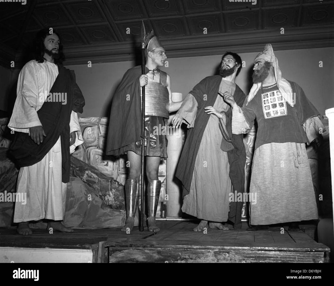 Theatre production period drama Black and White Stock Photos & Images ...