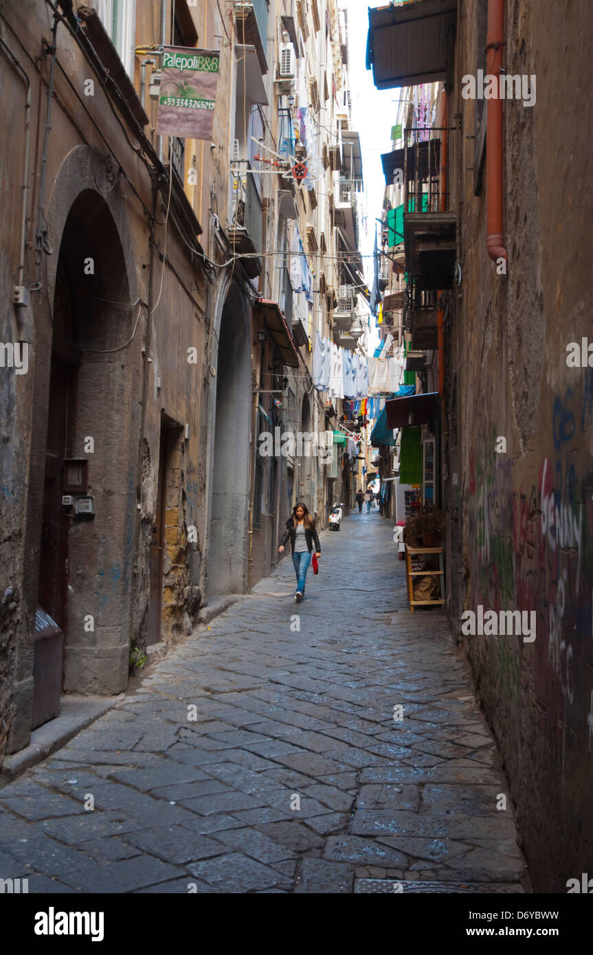 Old town of naples hi-res stock photography and images - Alamy
