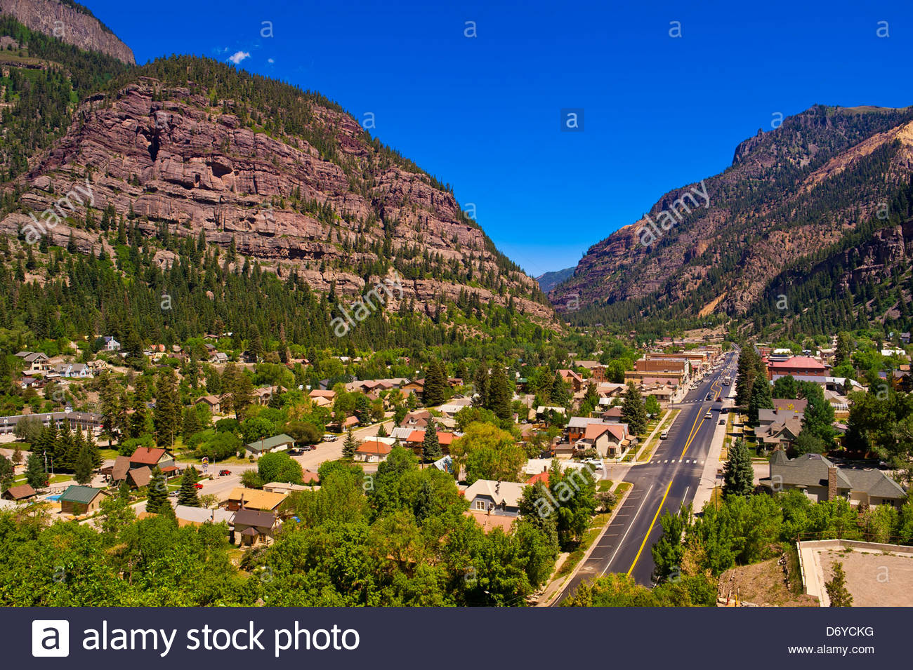 Ouray Colorado Street Stock Photos & Ouray Colorado Street Stock Images ...