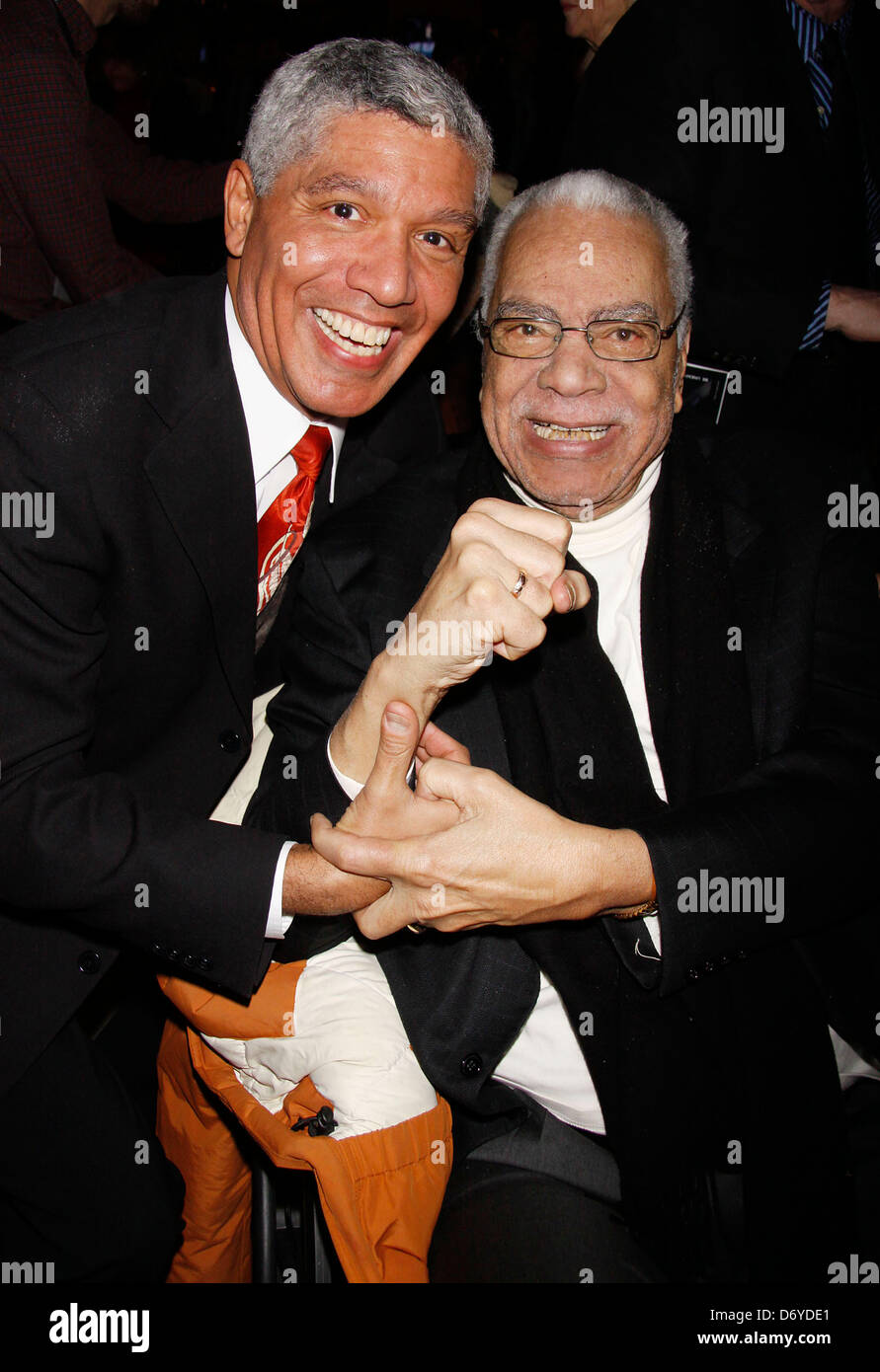 Peter Francis James and Earle Hyman Opening night after party for 'The ...