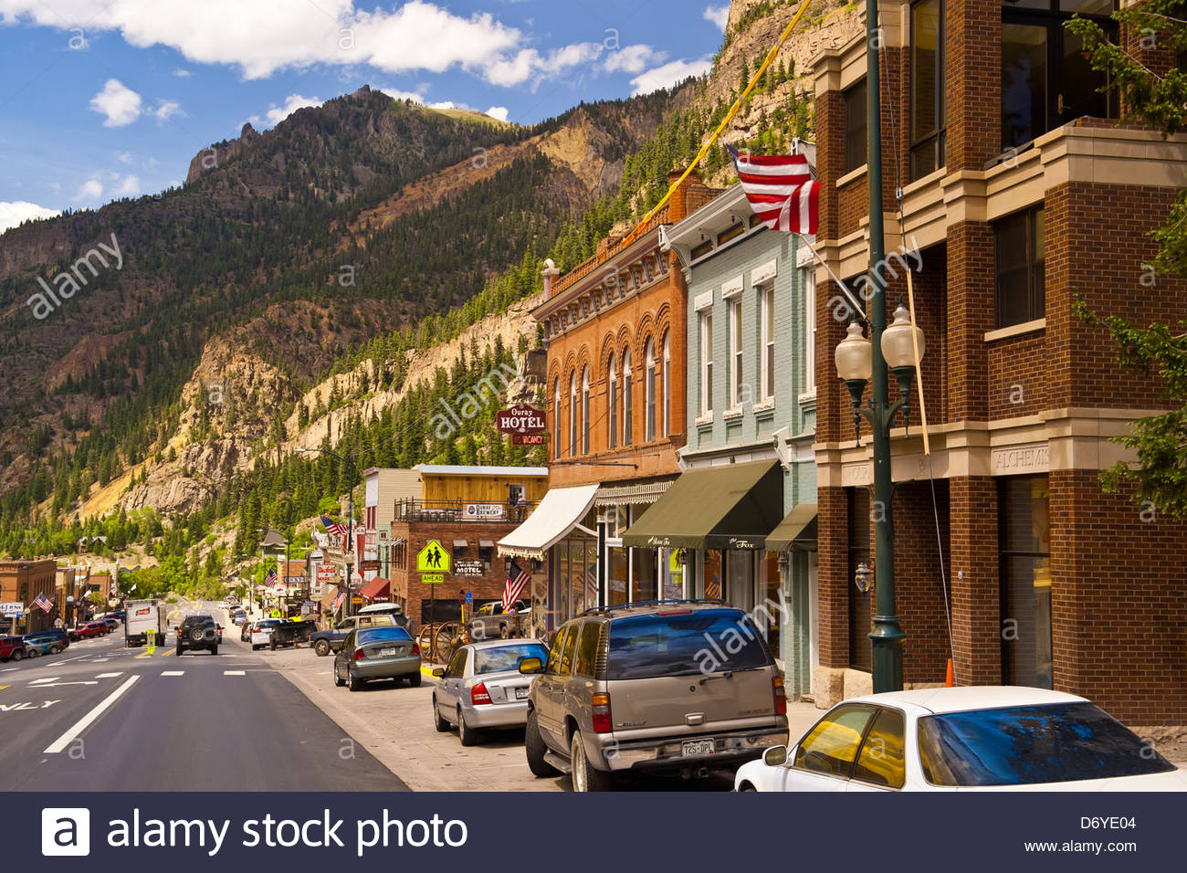 Ouray Colorado Street Stock Photos & Ouray Colorado Street Stock Images ...