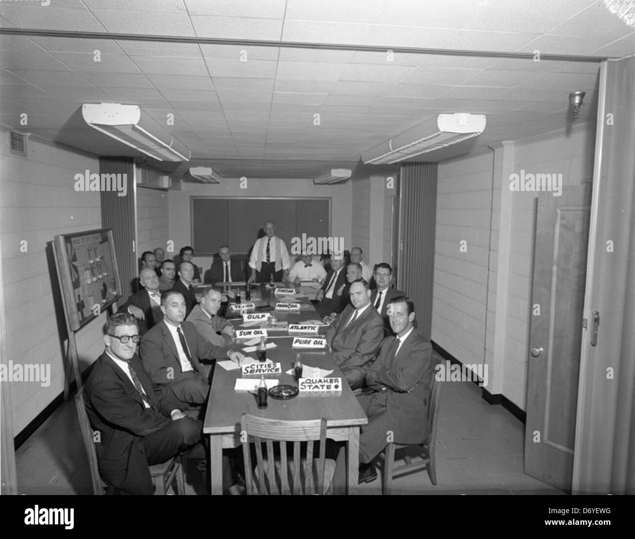 Team in company group Black and White Stock Photos & Images - Alamy