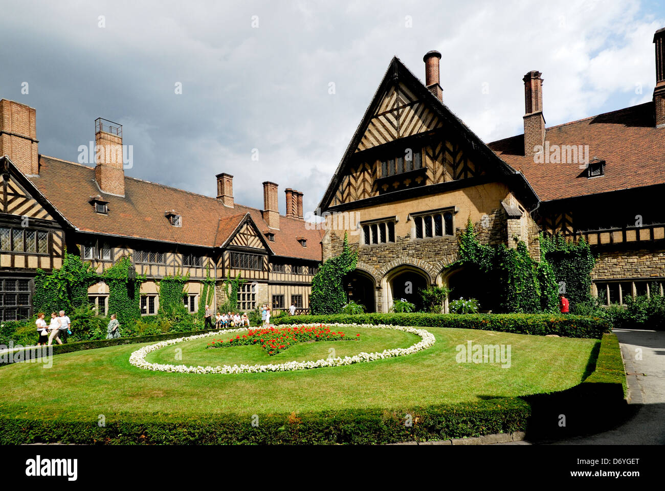 Potsdam, castle, Cecilienhof, germany, europe,photo Kazimierz Jurewicz ...