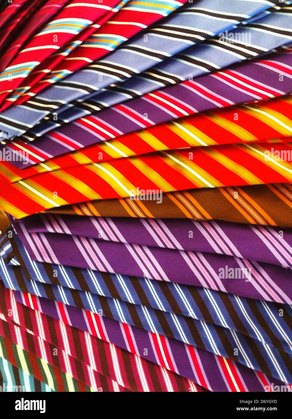 Group of neck ties close up hi-res stock photography and images - Alamy
