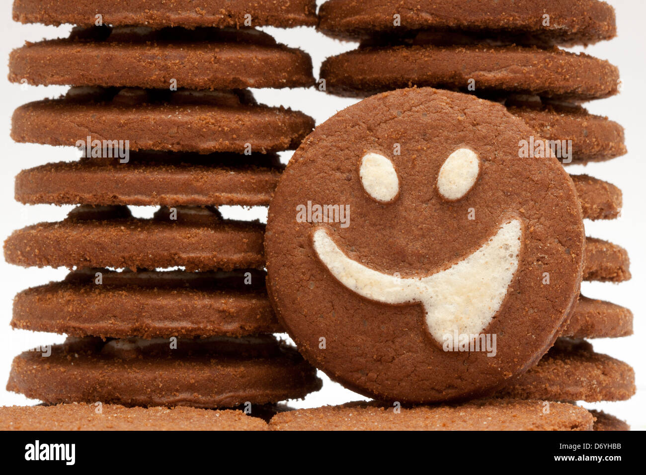 Smiley face cookie hi-res stock photography and images - Alamy