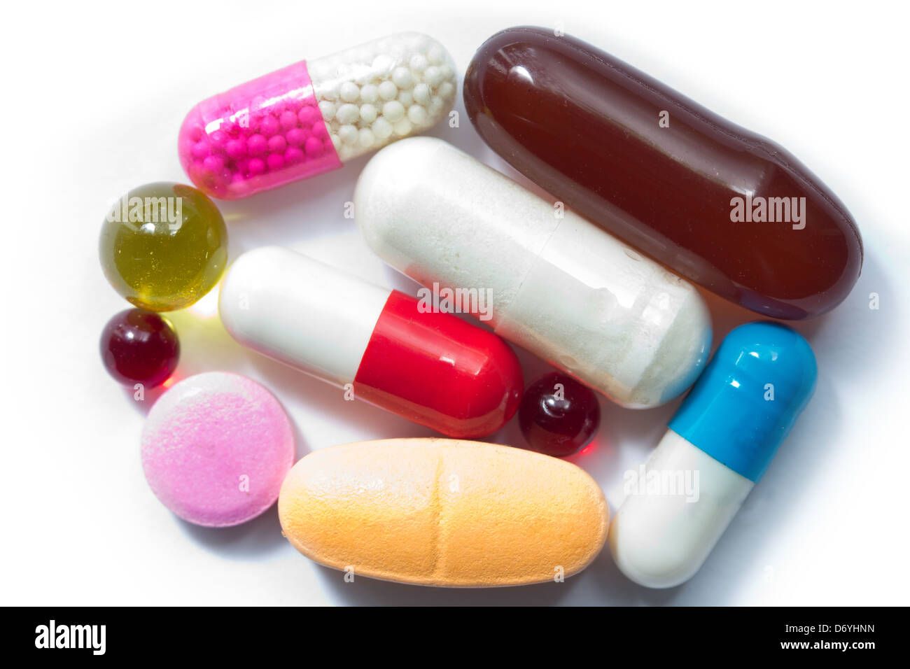 vitamin supplement capsules Stock Photo - Alamy