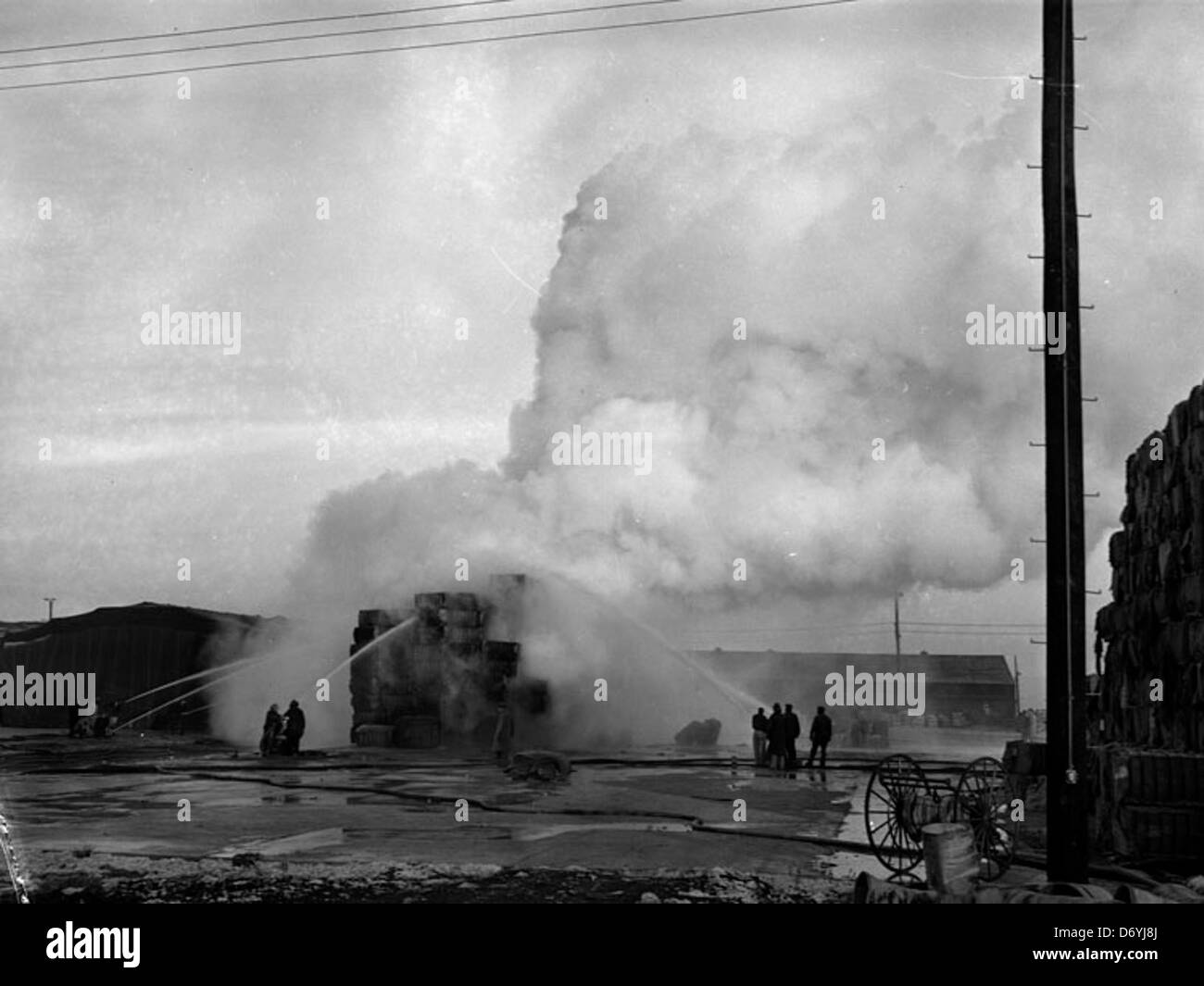 Fire pile Black and White Stock Photos & Images - Alamy