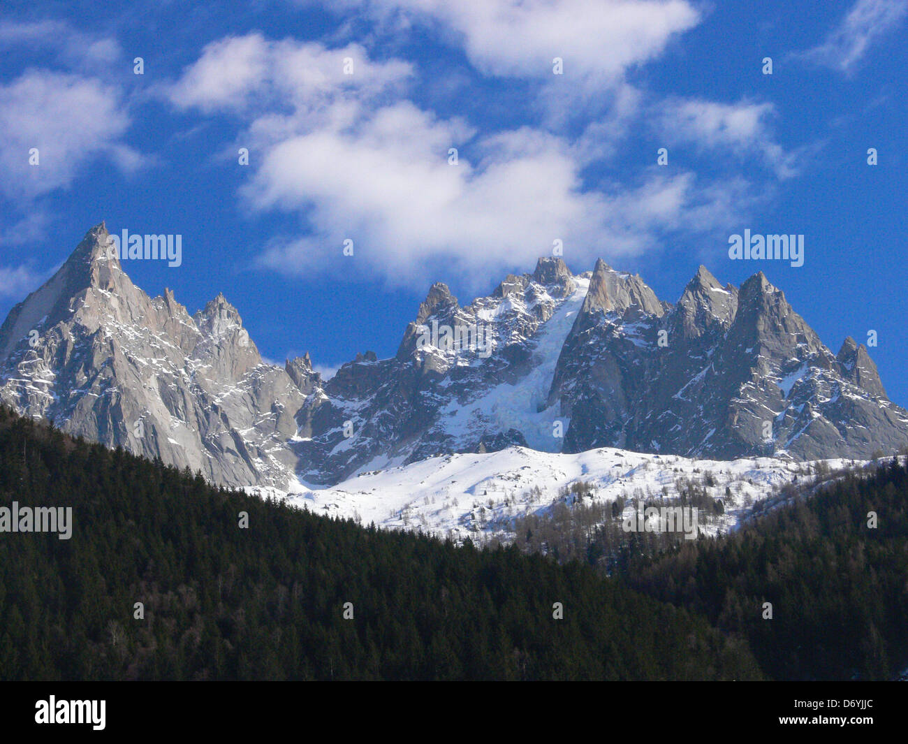 aiguilles de chamonix,chamonix,Haute savoie,FRANCE Stock Photo - Alamy