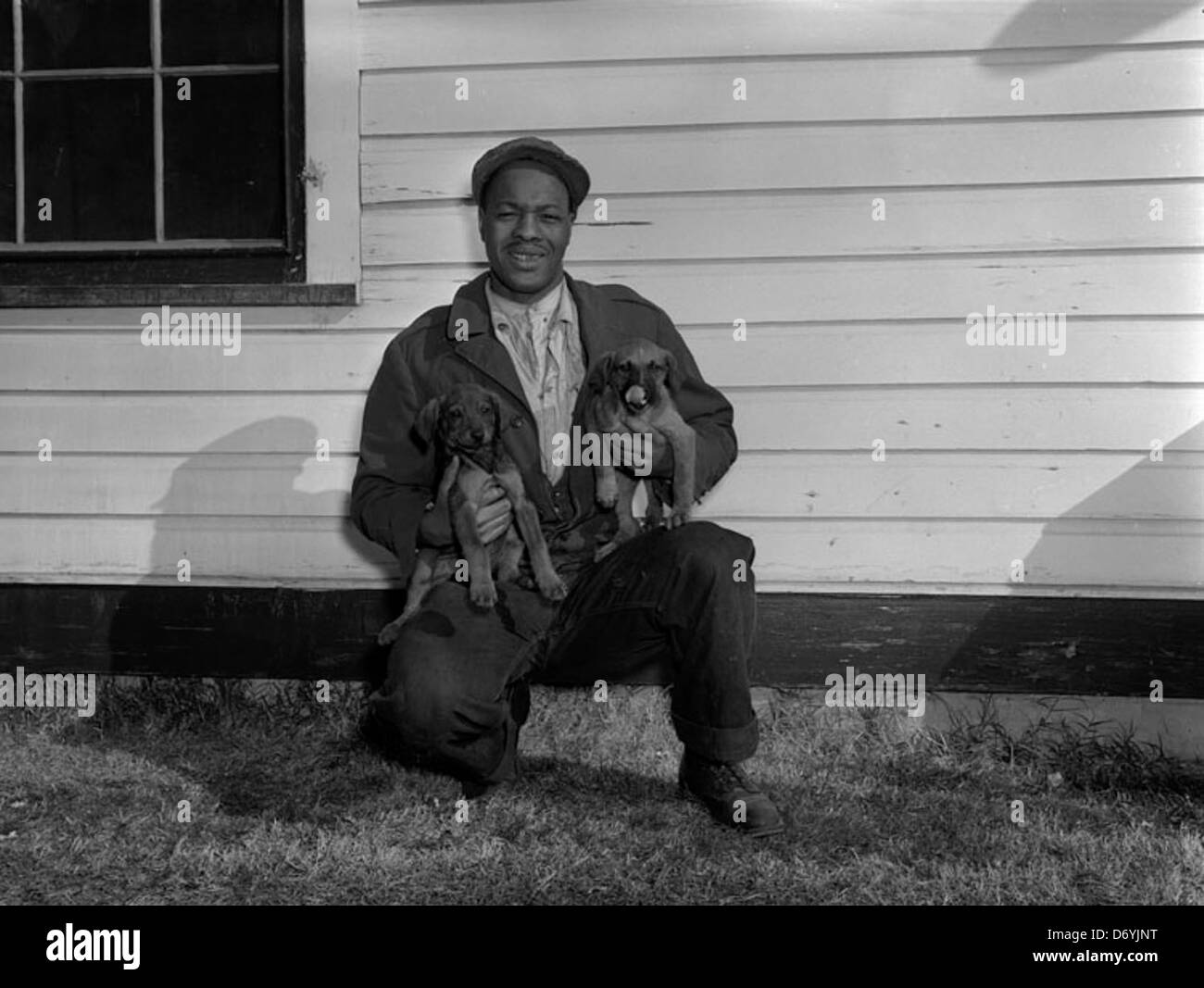 This image shows Thomas Fowlkes, an African American worker from ...