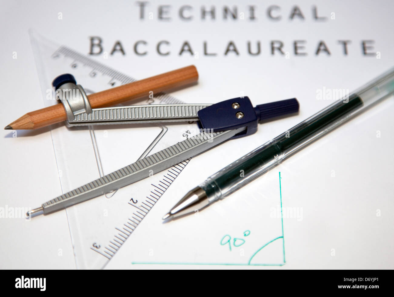 Technical drawing exam hi-res stock photography and images - Alamy