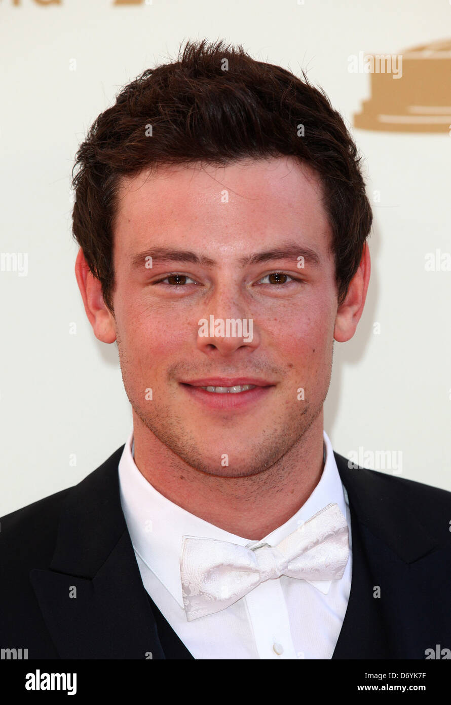 Cory Monteith 63rd Primetime Emmy Awards Arrivals Los Angeles ...