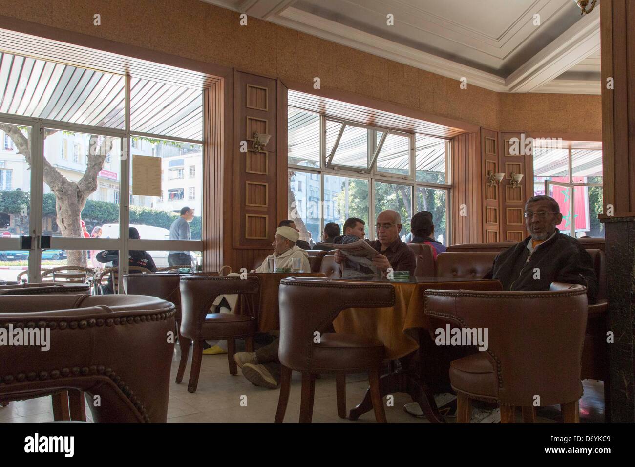 Tangier cafe paris hi-res stock photography and images - Alamy