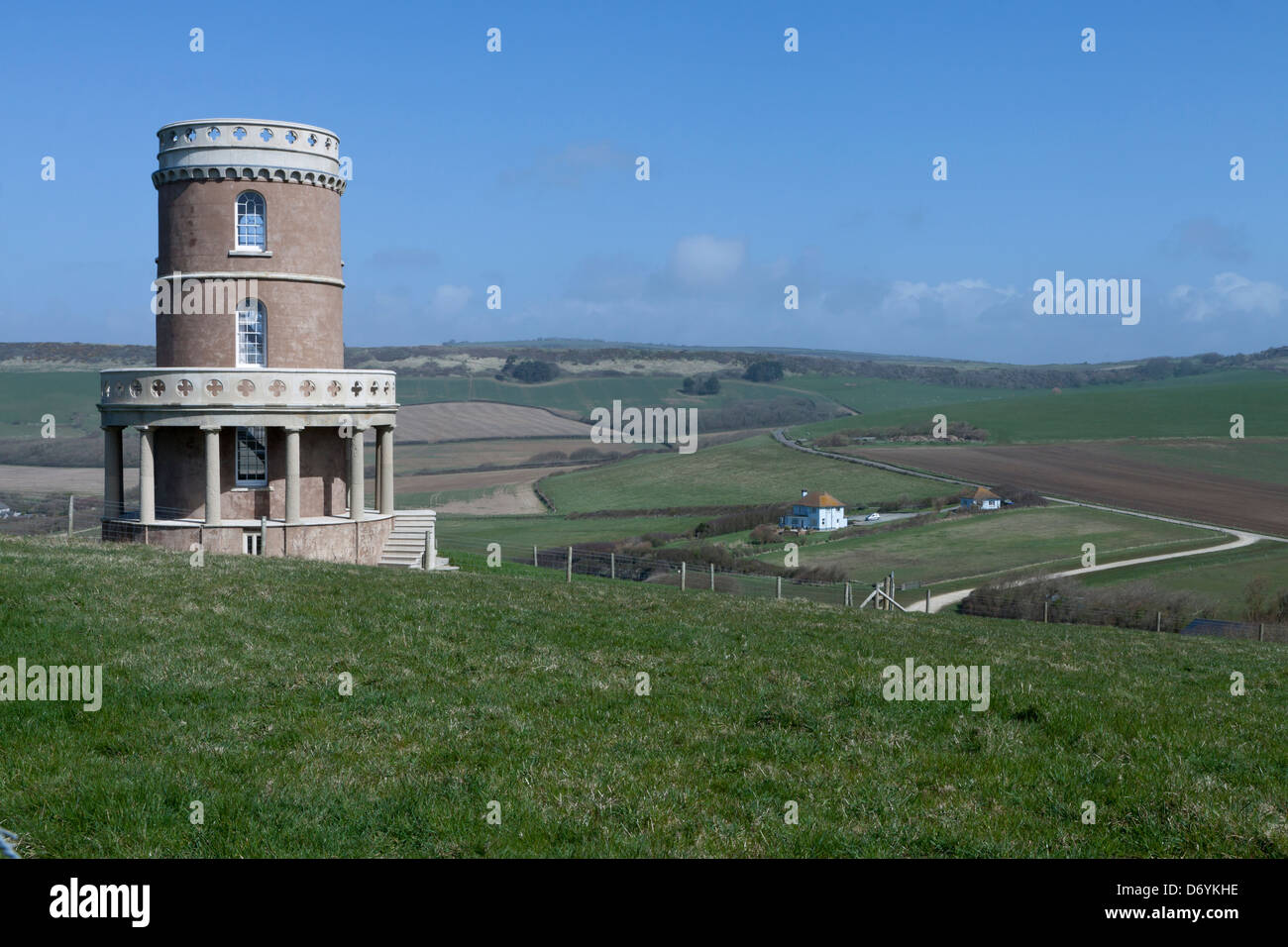 Clavell Tower at Kimmeridge bay in Dorset, England,UK Stock Photo - Alamy