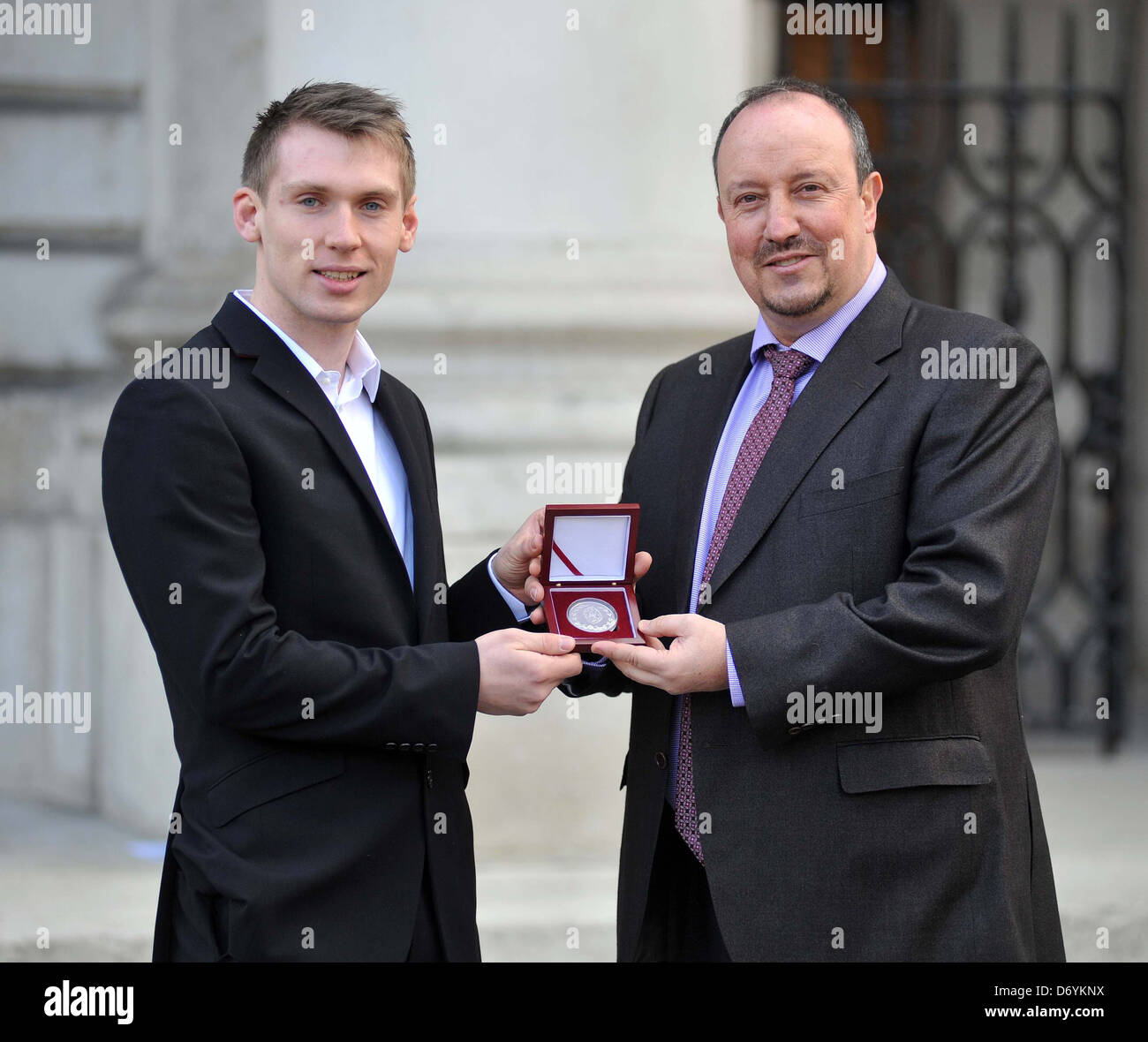 Rafael Benitez aka Rafa Benitez (former Liverpool FC football manager ...