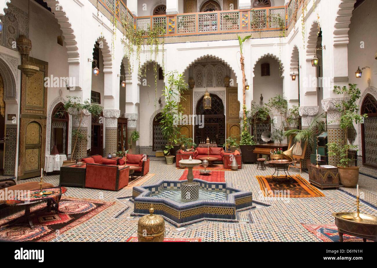 restaurant, hotel and guest house in a historic Riad in the Old Town of ...