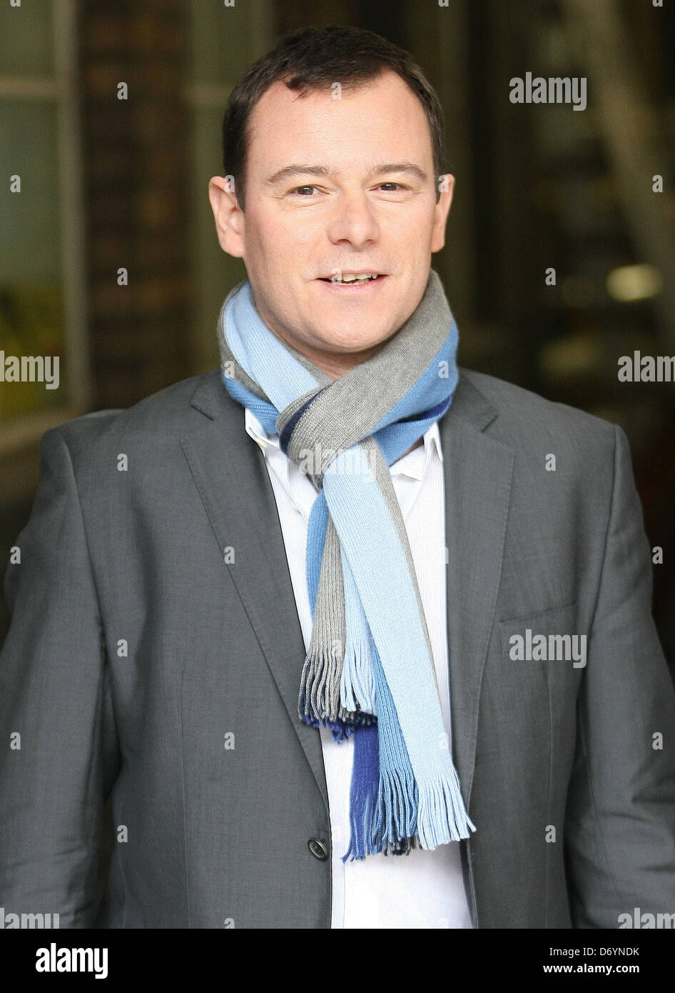 Andrew Lancel outside the ITV Studios London, England - 05.03.12 Stock ...