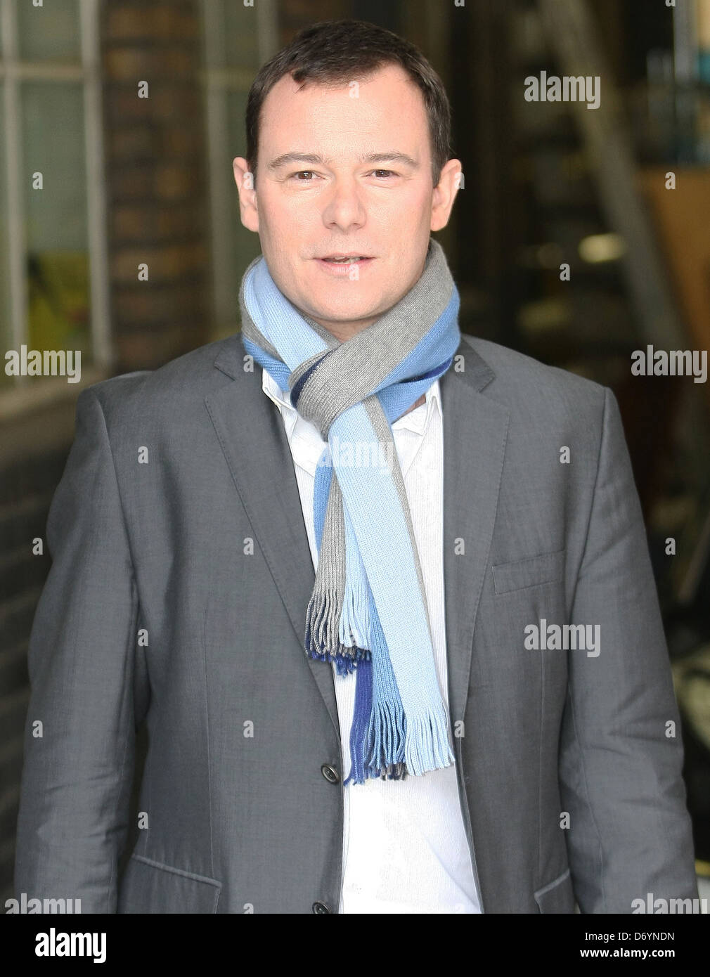 Andrew lancel outside the itv studios london hi-res stock photography ...
