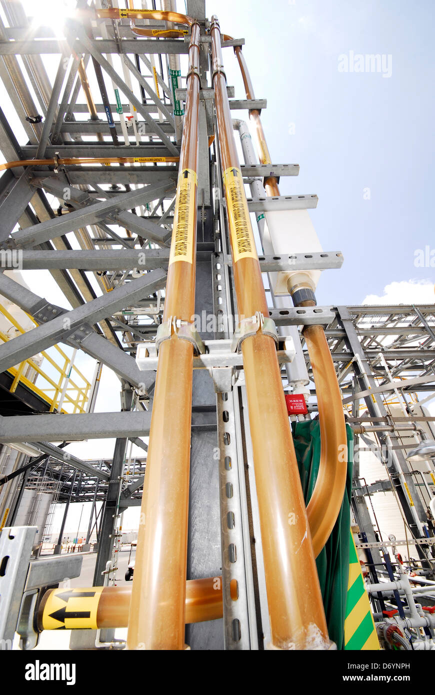 Industrial Complex Pipes High Resolution Stock Photography and Images ...