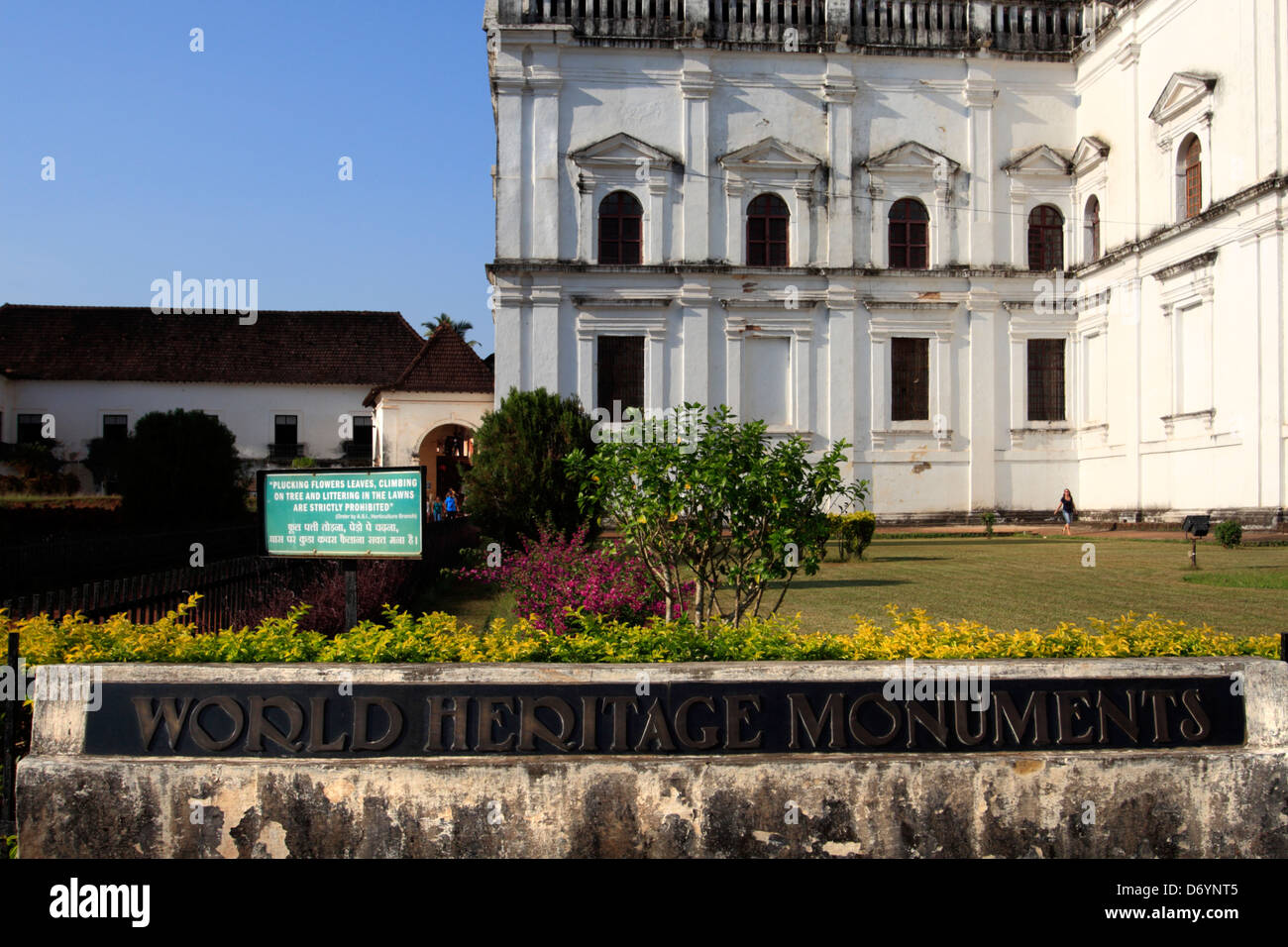 Se Cathedral, Old Goa, India Stock Photo - Alamy