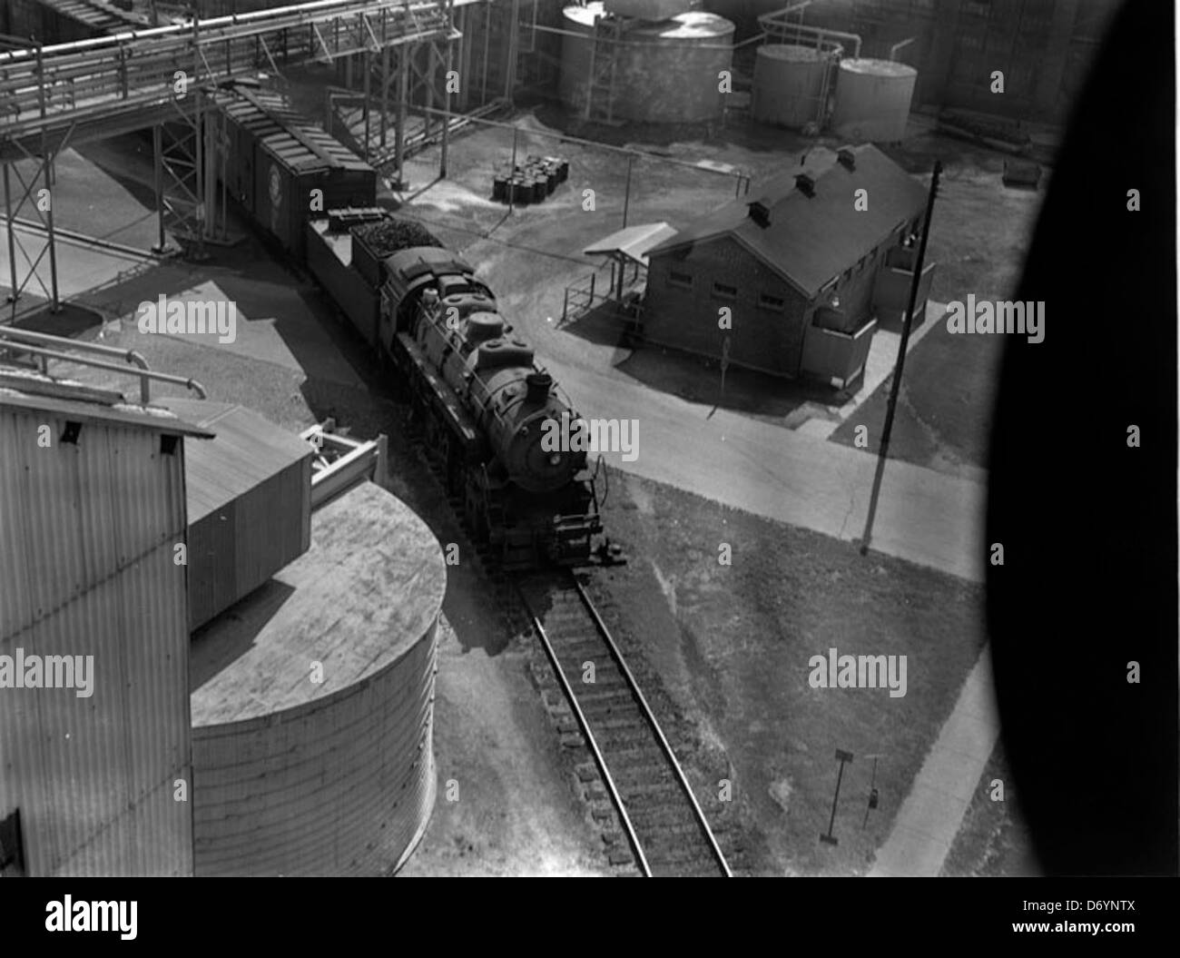 Old Mine Train Black and White Stock Photos & Images - Alamy