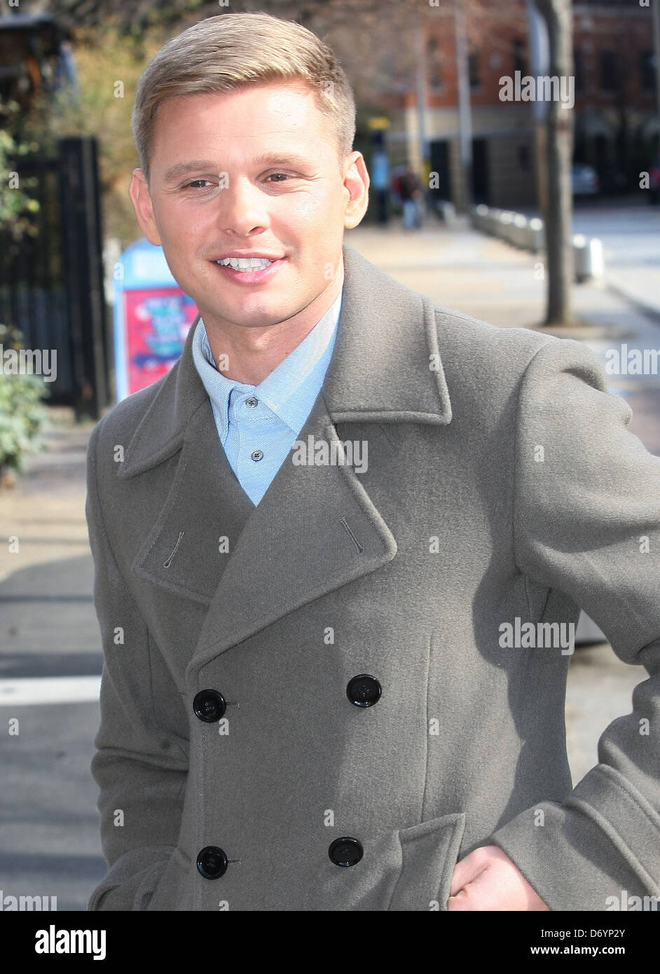 Jeff Brazier outside the ITV Studios London, England - 05.03.12 Stock ...
