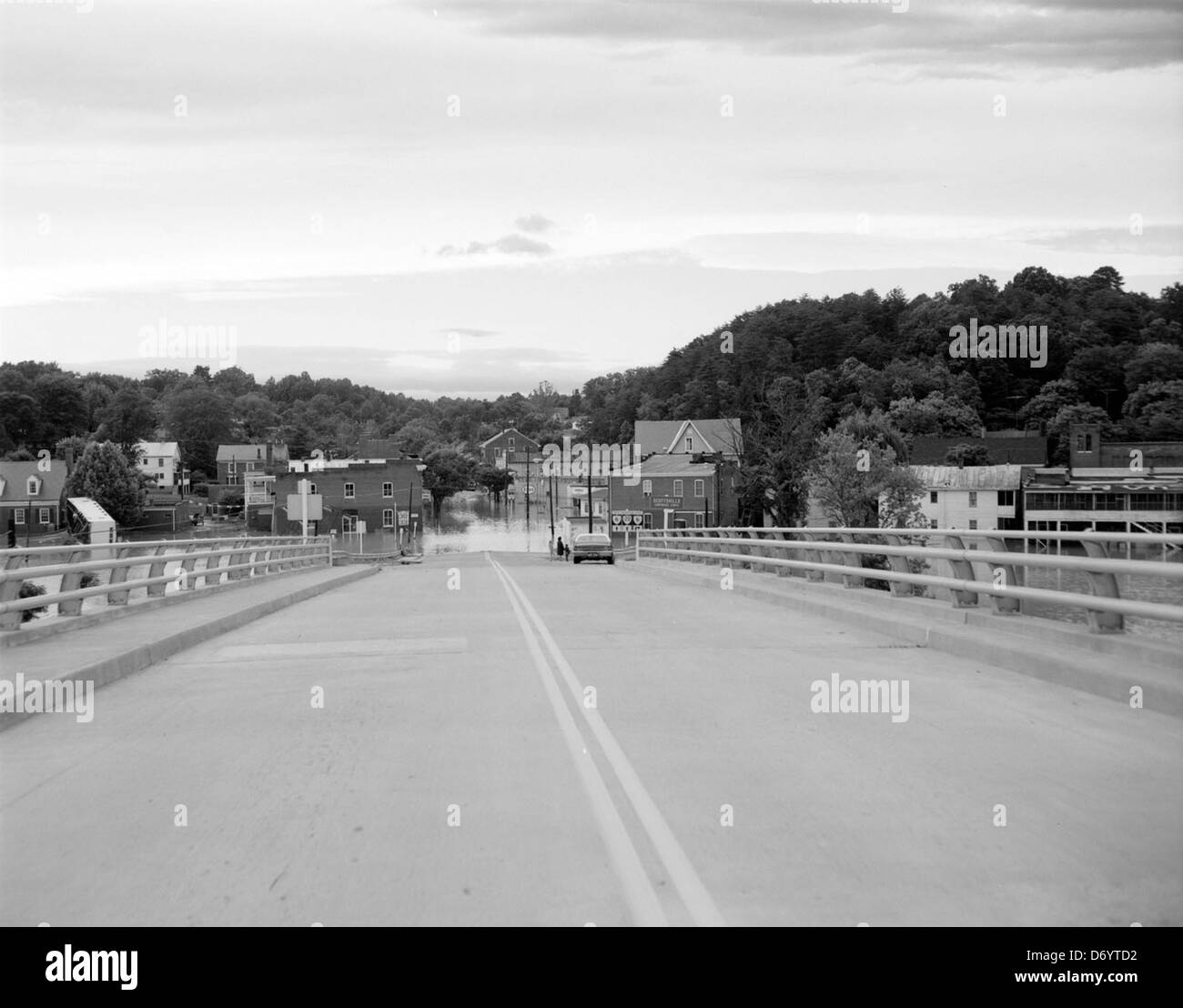 View into Scottsville Stock Photo - Alamy