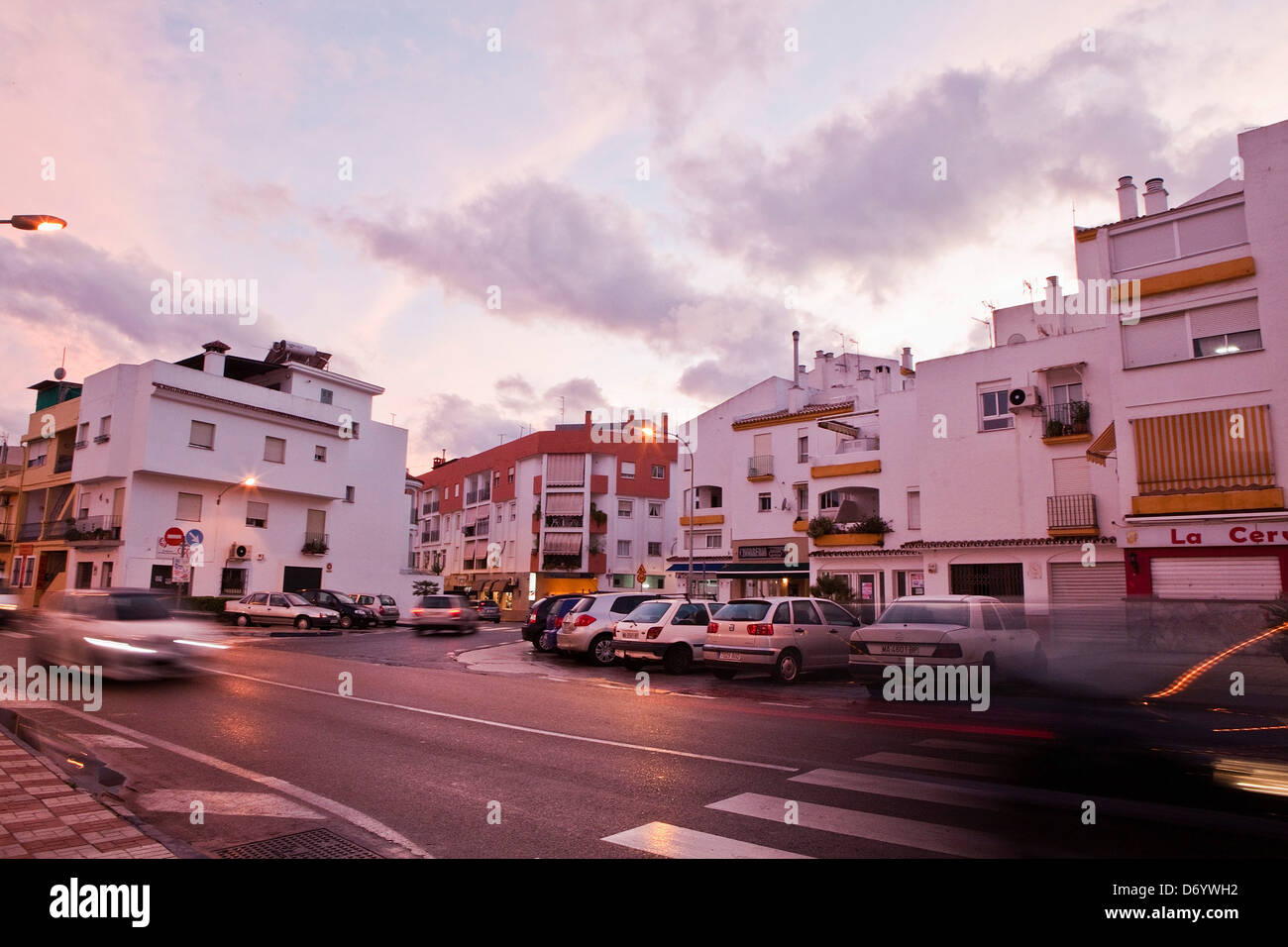 Busy street on the island of majorca hi-res stock photography and ...