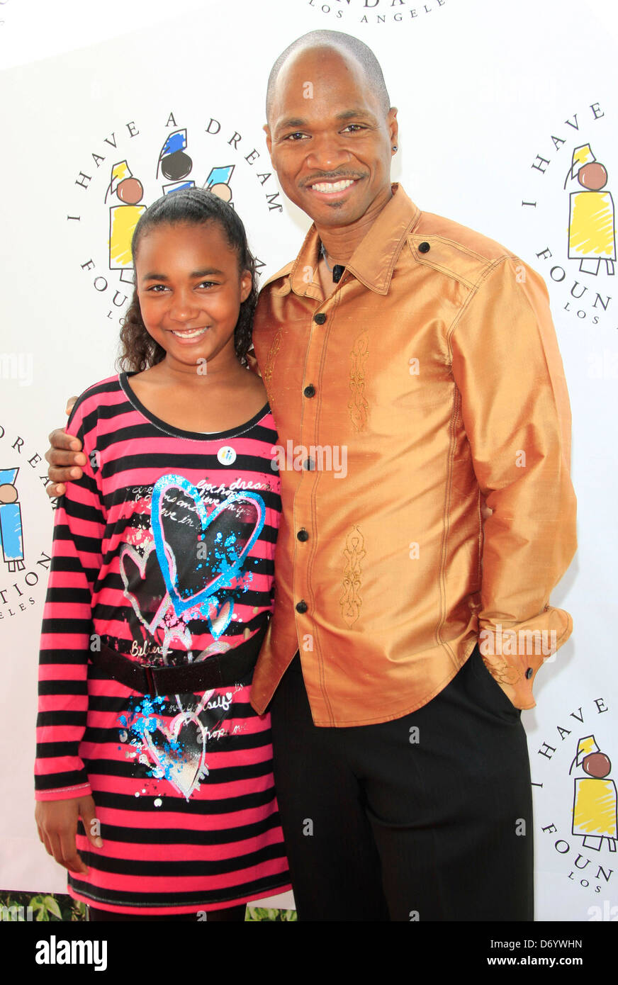 Jesse Campbell and his daughter Soraya 'I Have A Dream' Foundation Los Angeles' 14th annual ...
