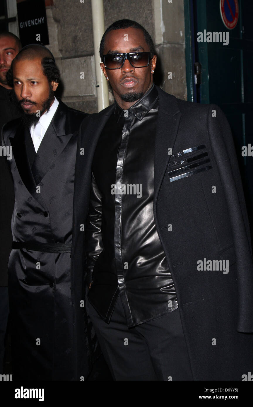 Sean Combs aka P. Diddy Paris Fashion Week Autumn/Winter 2012 ...