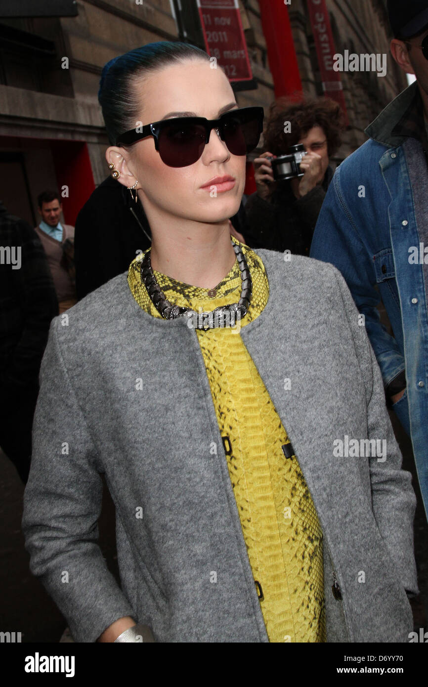 Katy Perry is seen out and about in Paris. The singer is in town to ...
