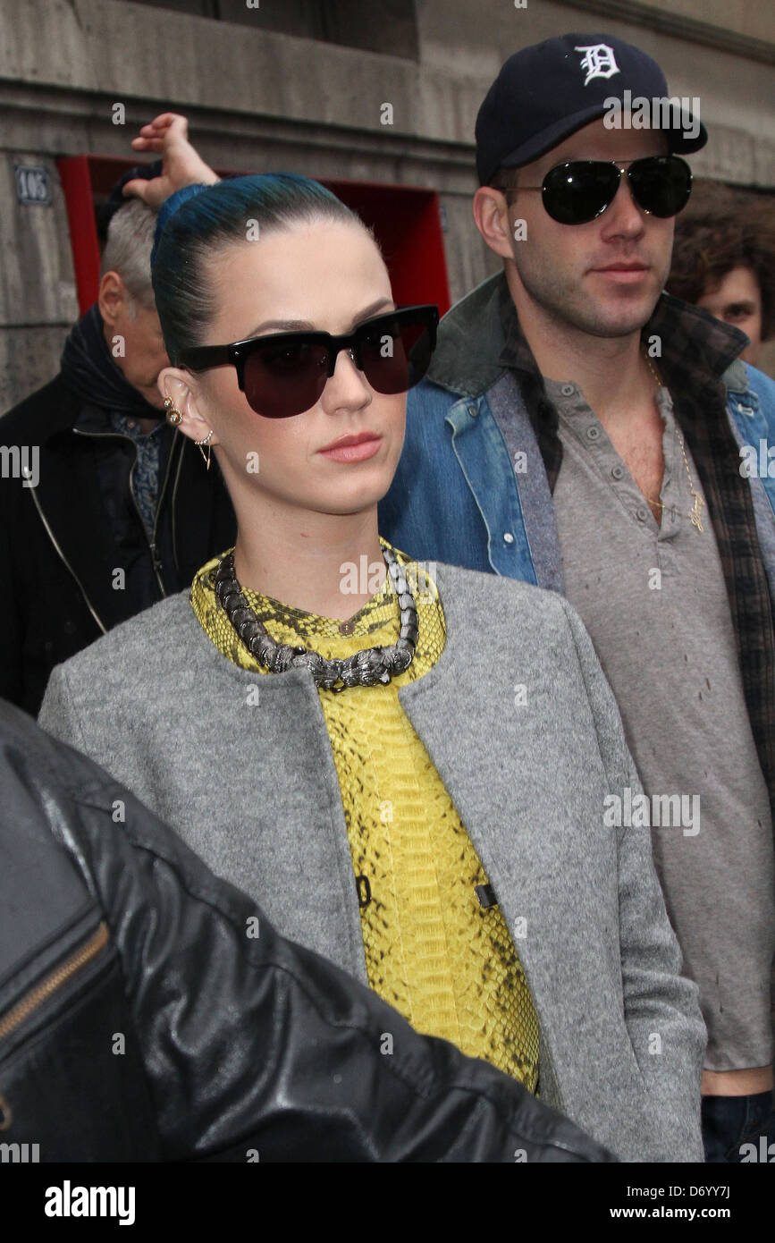 Katy Perry is seen out and about in Paris. The singer is in town to ...